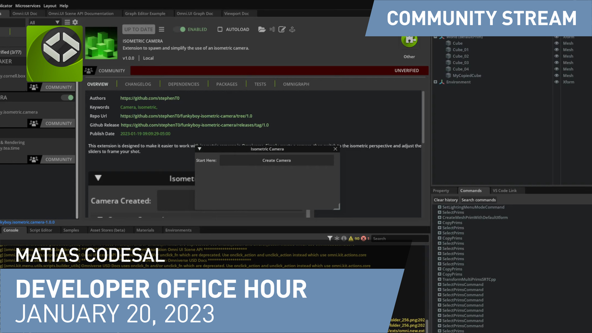 Nvidia Omniverse Developer Office Hour 1202023 Omniverse 2020