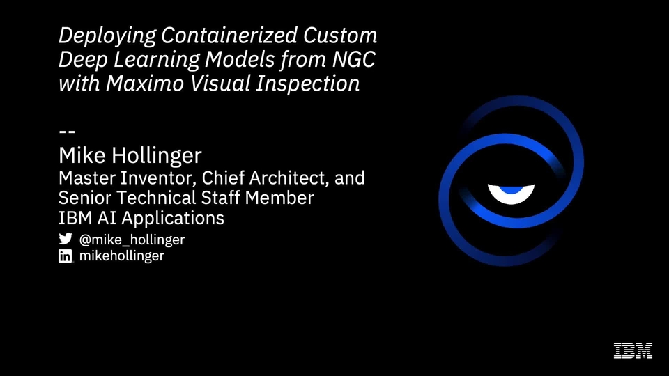 Deploying Containerized Custom Deep Learning Models from NGC with ...