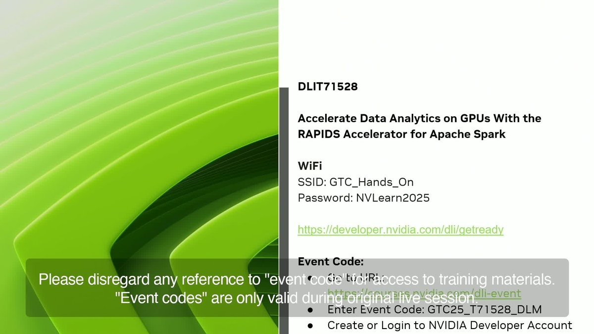 Accelerate Data Analytics On Gpus With The Rapids Accelerator For