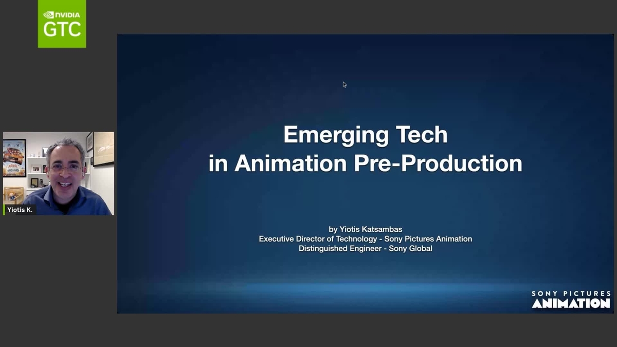 Emerging Tech In Animation Pre Production Gtc Digital Spring 2023