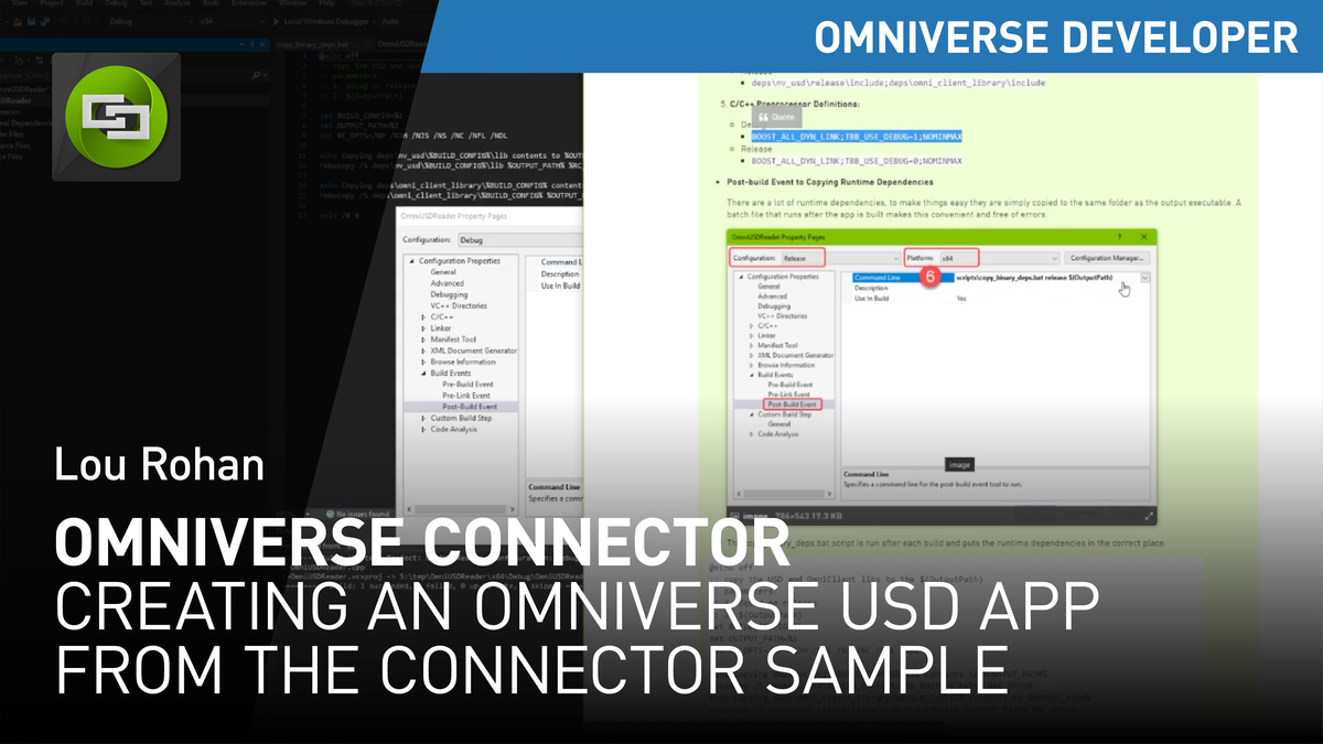 Creating an Omniverse USD app from the Connect Sample | Omniverse 2020 ...