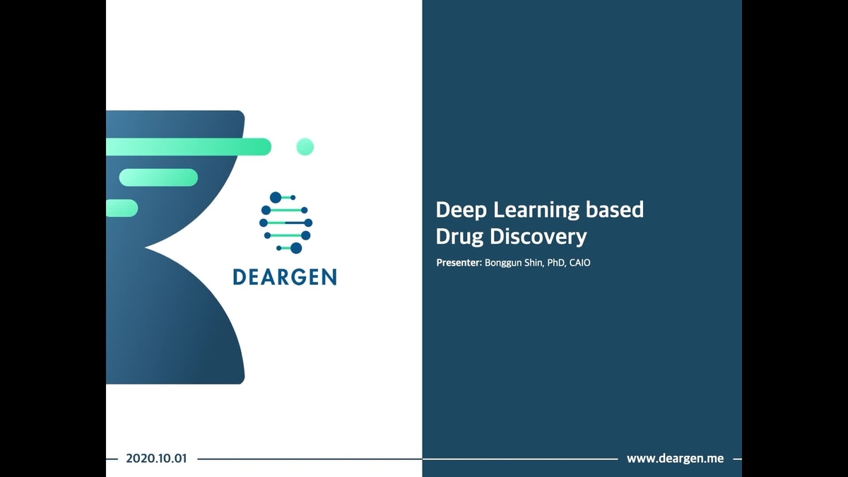 Deep Learning-Based Drug Discovery | GTC Digital October 2020 | NVIDIA ...