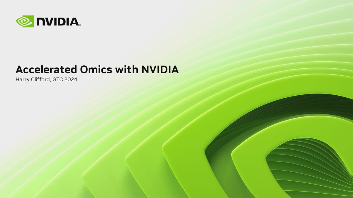 Introduction To Gpu Accelerated Genomics With Parabricks Gtc 24 2024 Nvidia On Demand