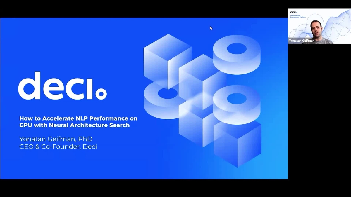How To Accelerate Nlp Performance On Gpu With Neural Architecture Search Gtc Digital Spring
