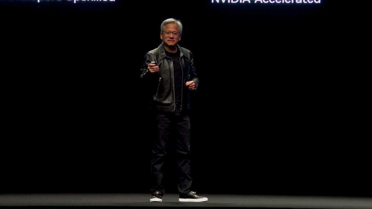 NVIDIA CEO Jensen Huang’s Special Address at AI Summit India SIIN1271 ...