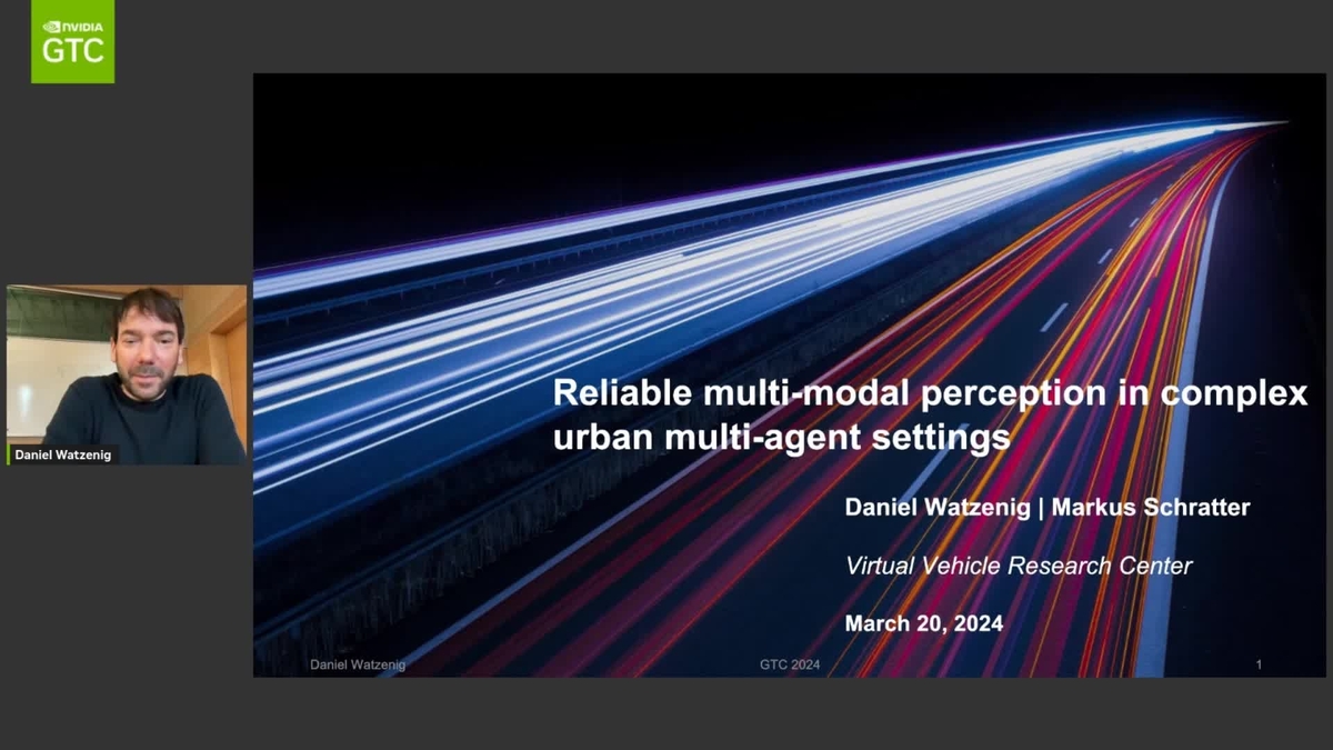 Reliable Multi-Modal Perception in Complex Urban Multi-Agent Settings | GTC 24 2024 | NVIDIA On ...