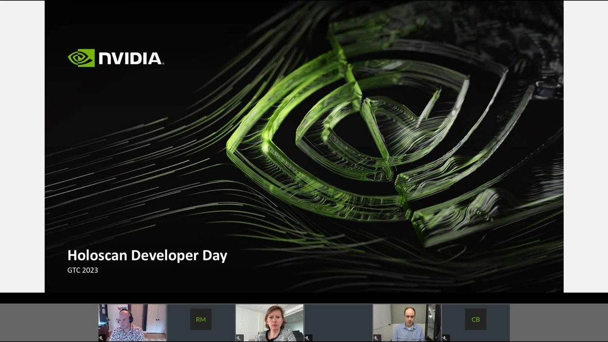 Holoscan Developer Day SE52204 | GTC Digital Spring 2023 | NVIDIA On-Demand