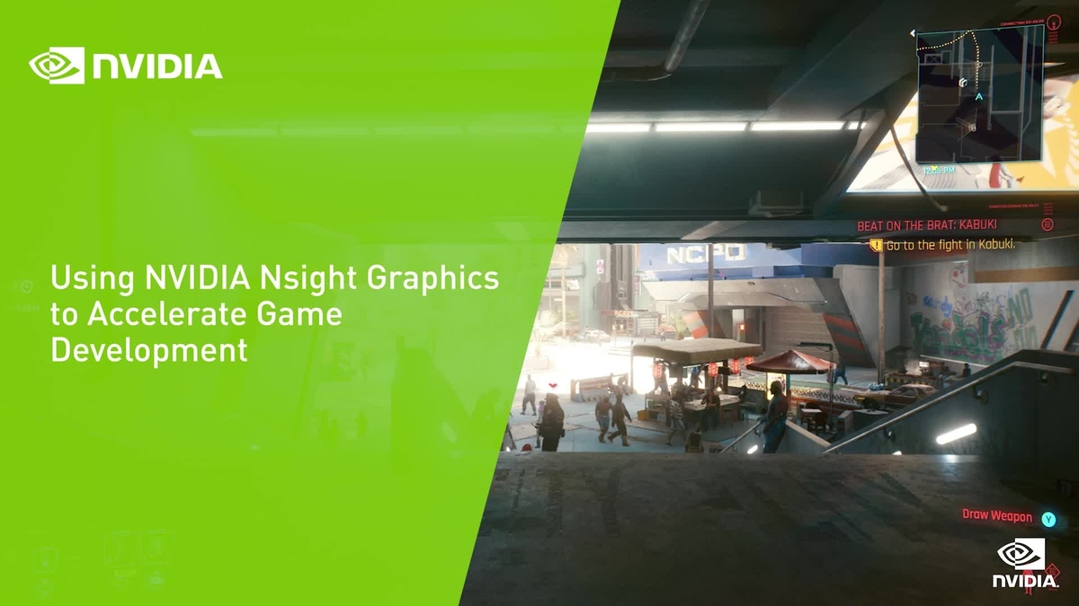 Using Nvidia Nsight Graphics To Accelerate Game Development Game Developers Conference Gdc