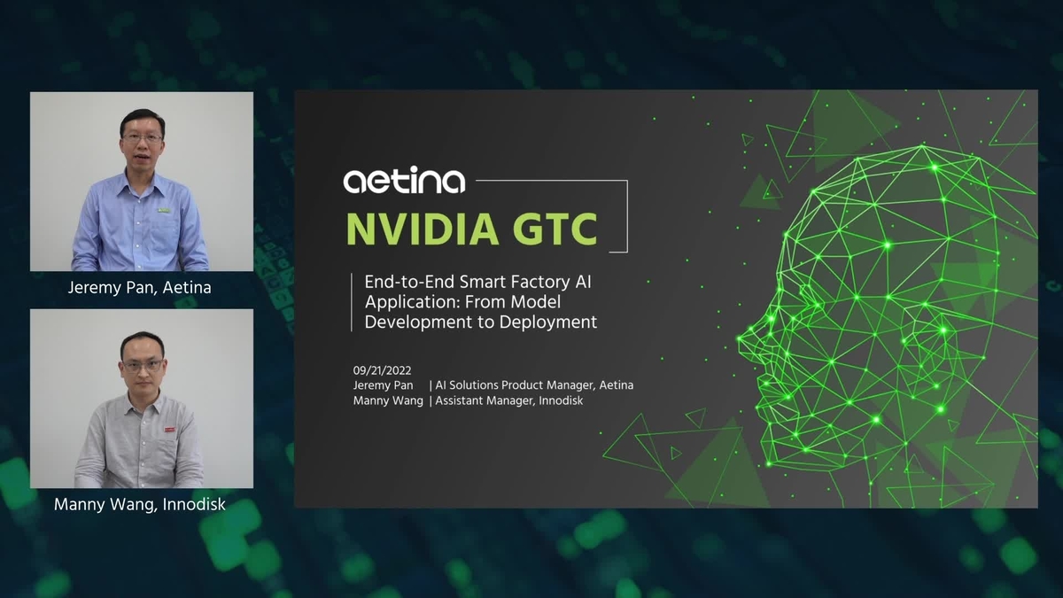 End To End Smart Factory Ai Application From Model Development To Deployment Gtc Digital