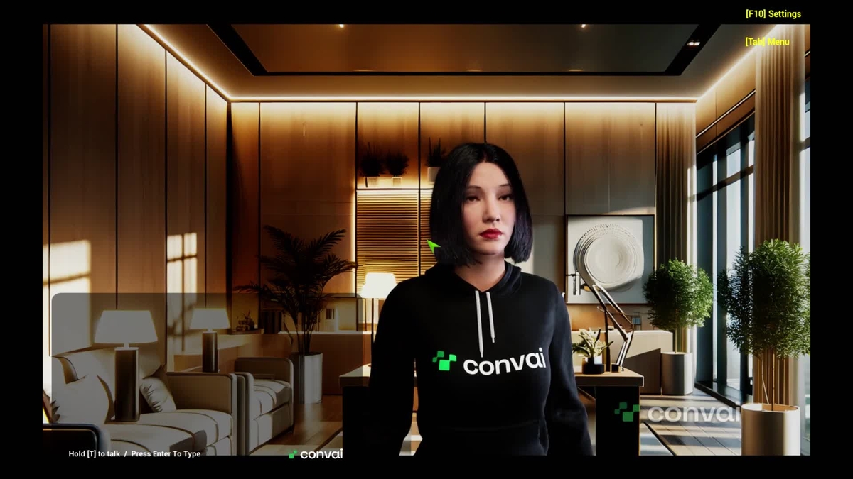 Behind the Scenes of Running a Conversational Character in a 3D Scene ...