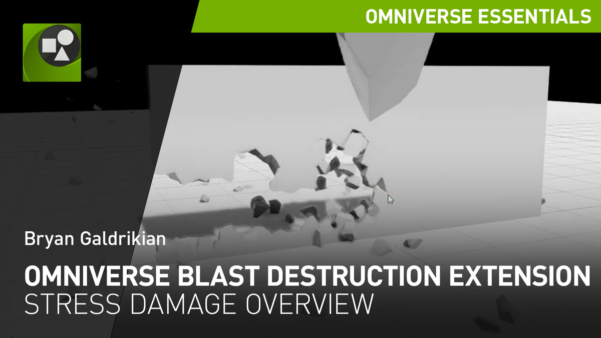 Omniverse Blast Destruction Extension Stress Damage Overview ...