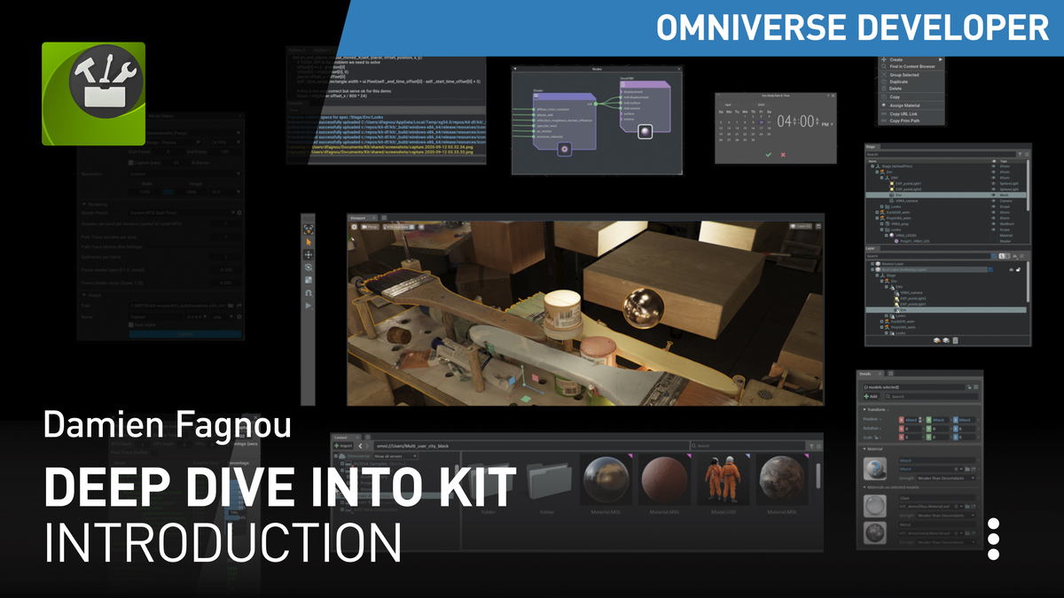Deep Dive Into Omniverse Kit Introduction Omniverse 2020 Nvidia