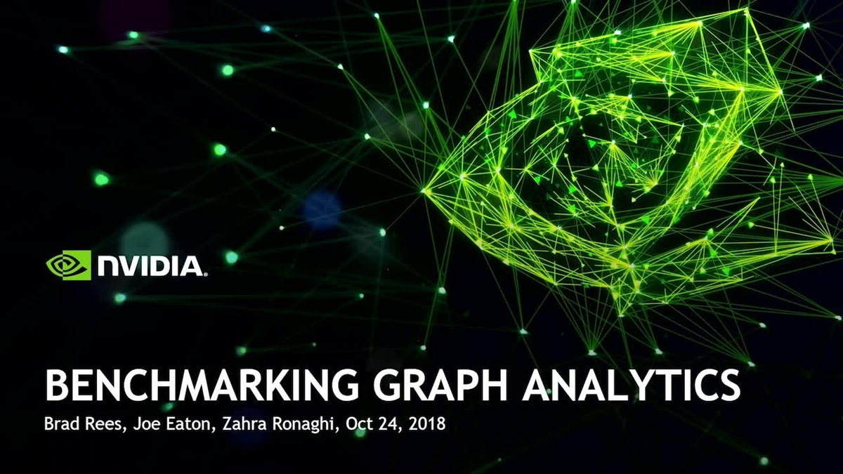 Rapids Benchmarking Graph Analytics On The Dgx 2 Nvidia On Demand