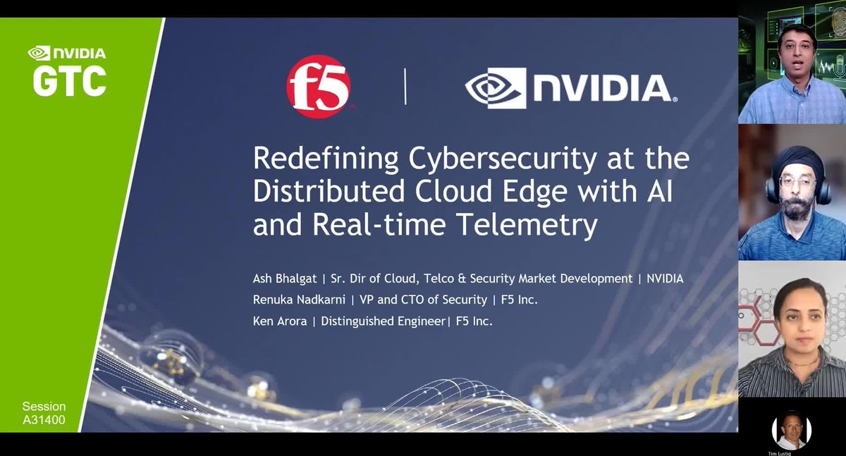 Redefining Cybersecurity At The Distributed Cloud Edge With Ai And Real Time Telemetry Gtc