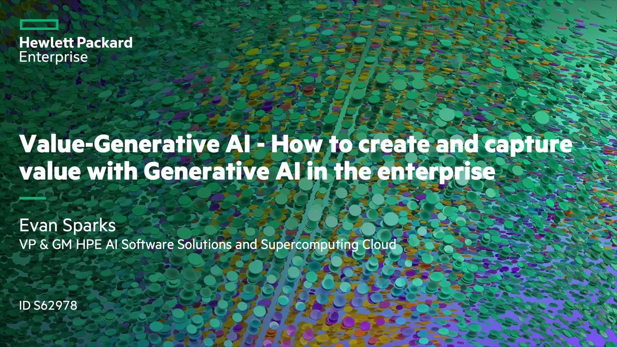 Value-Generative AI - Create and capture value with generative AI in ...