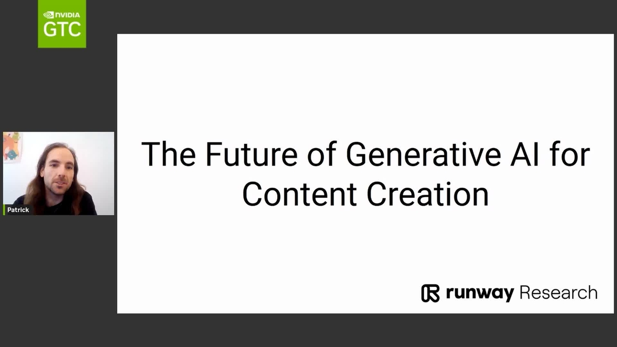 The Future Of Generative Ai For Content Creation Gtc Digital Spring 2023 Nvidia On Demand