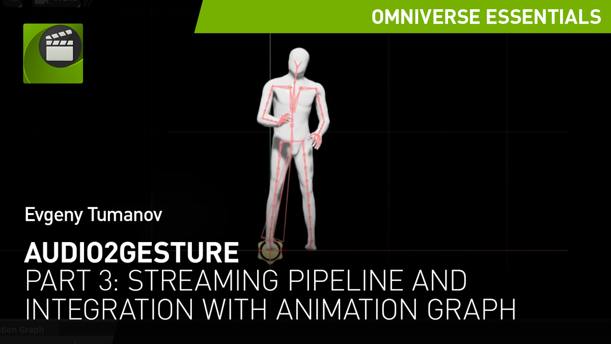 Audio2gesture Part 3 Streaming Pipeline And Integration With Animation Graph Omniverse 2020