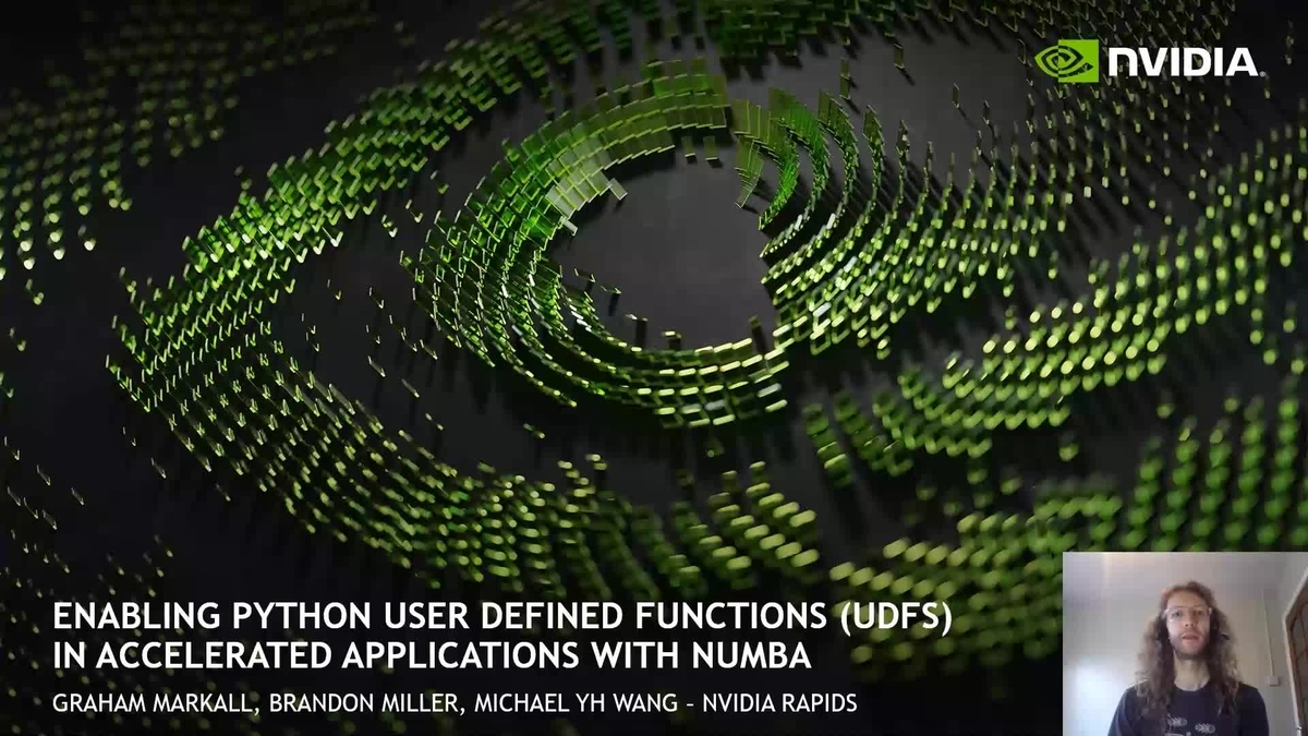 Enabling Python User-Defined Functions in Accelerated Applications with ...