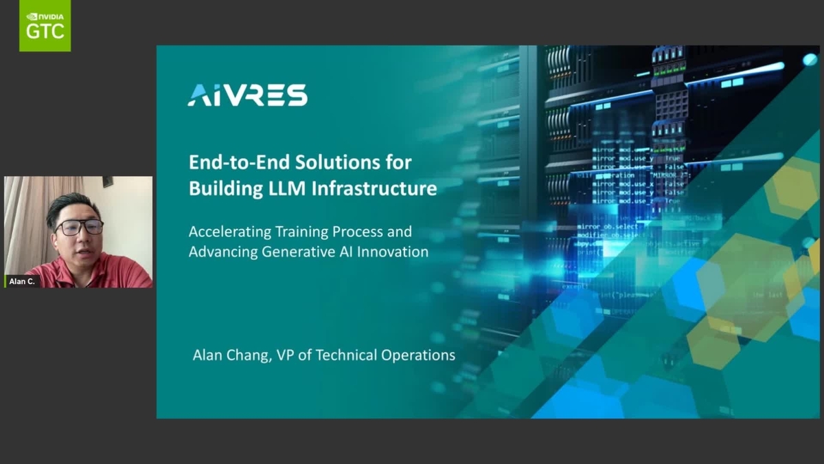 Designing End To End Solutions For Building Llm Infrastructures Accelerating Training Speeds