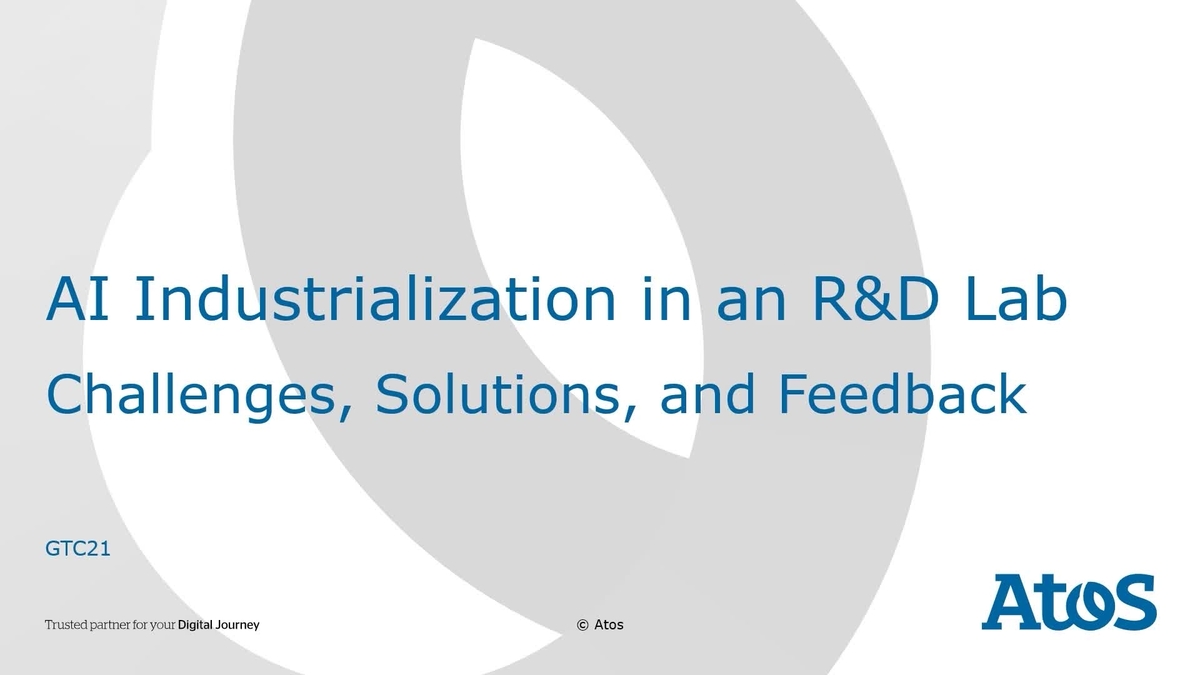 AI Industrialization in an R&D Lab: Challenges, Solutions, and Feedback ...