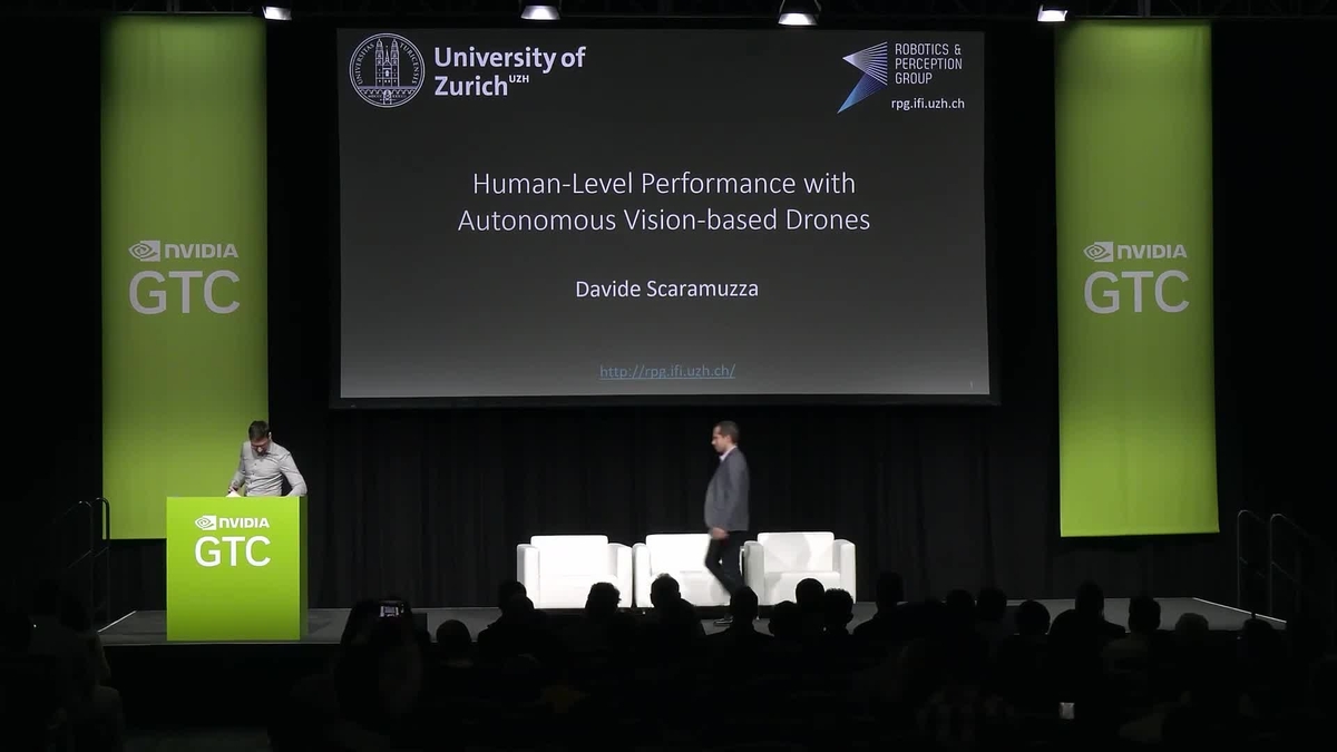 Human-Level Performance with Autonomous Vision-Based Drones S62254 | GTC 2024 | NVIDIA On-Demand