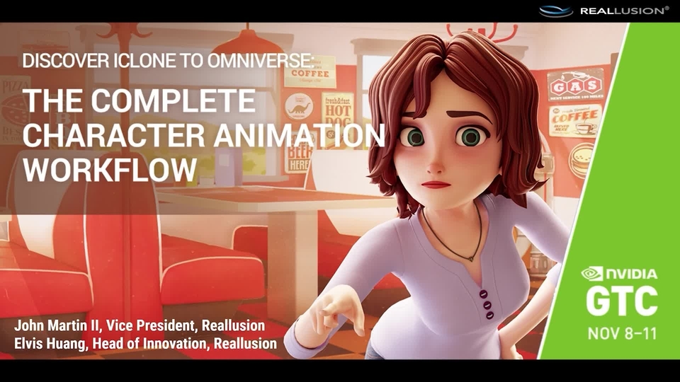 Discover Iclone To Omniverse The Complete Character Animation Workflow Nvidia On Demand