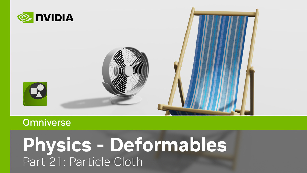 Omniverse Physics Extension Kit104 Part 21 Particle Deformables