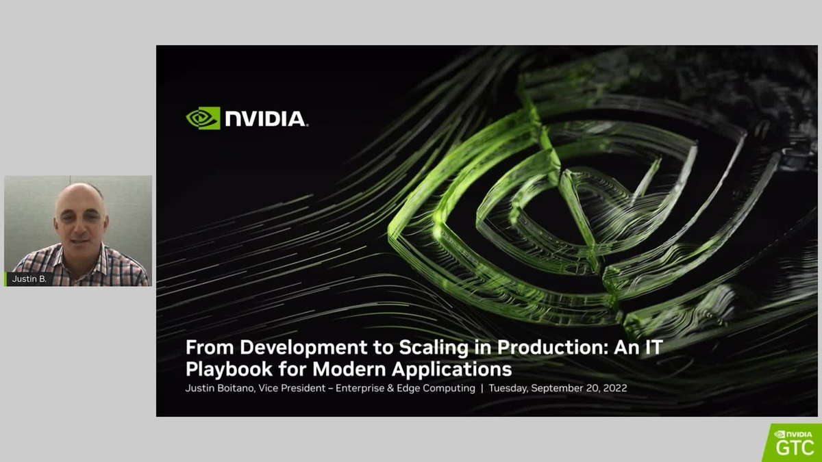 From Development To Scaling In Production An It Playbook For Modern Applications Gtc Digital