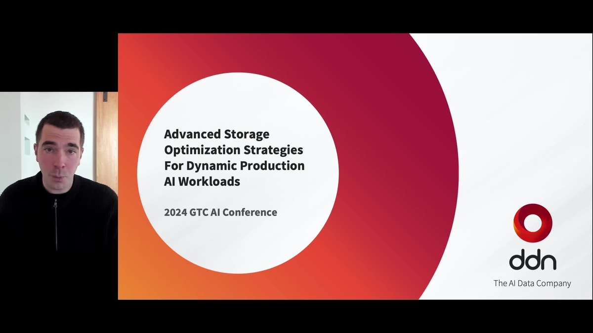 Advanced Storage Optimization Strategies For Dynamic Production Ai Workloads Presented By Ddn