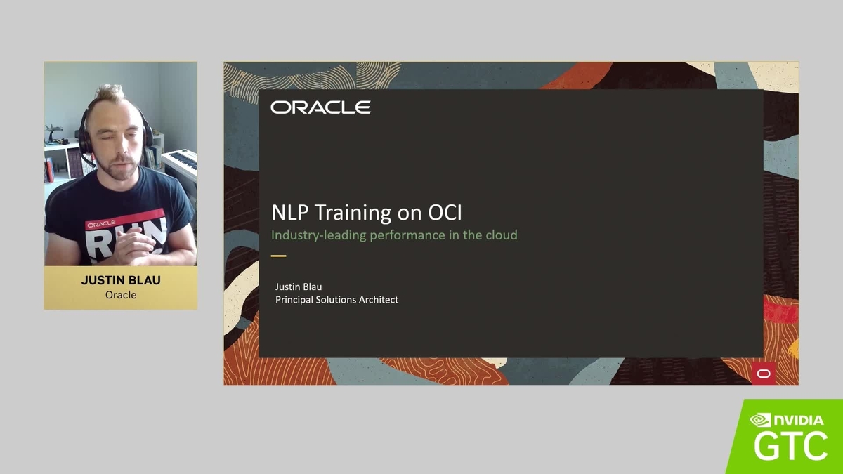 Building Large Language Models At Scale In The Cloud Gtc Digital September 2022 Nvidia On Demand
