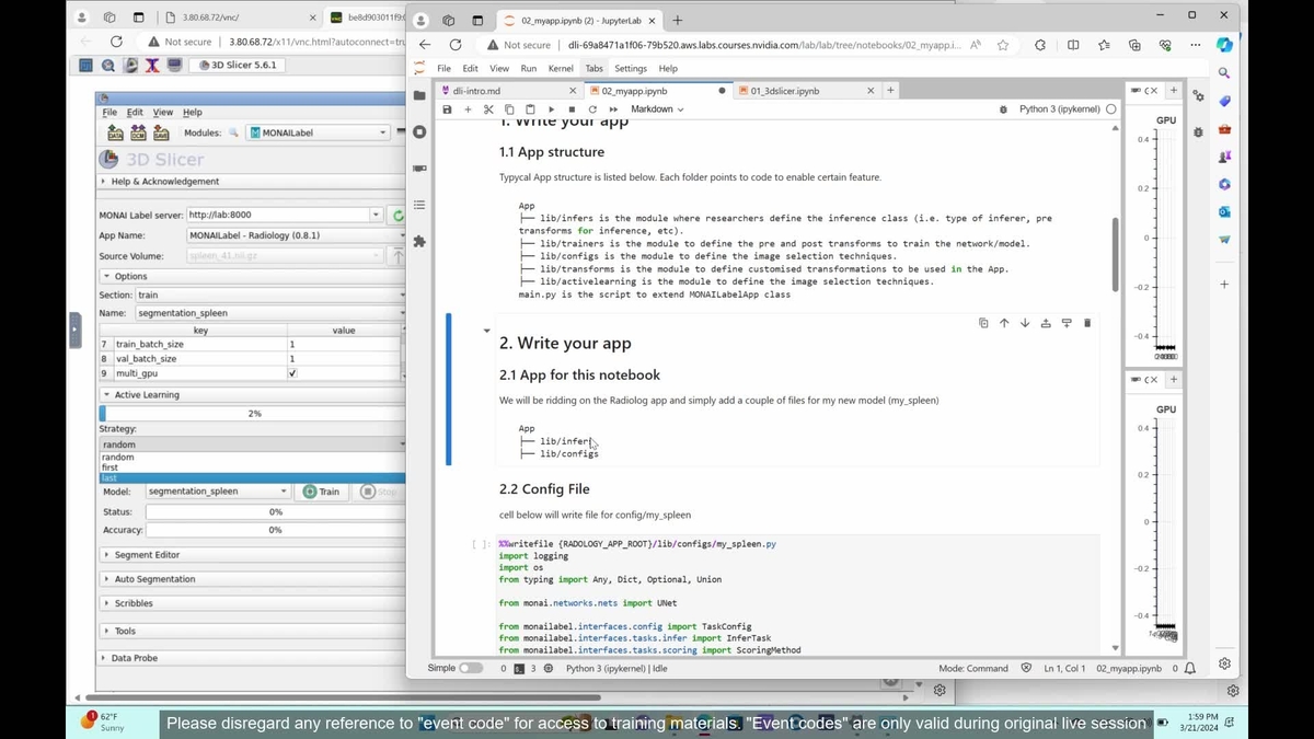 MONAI Label: AI-Assisted Annotation for Continuous Learning for ...