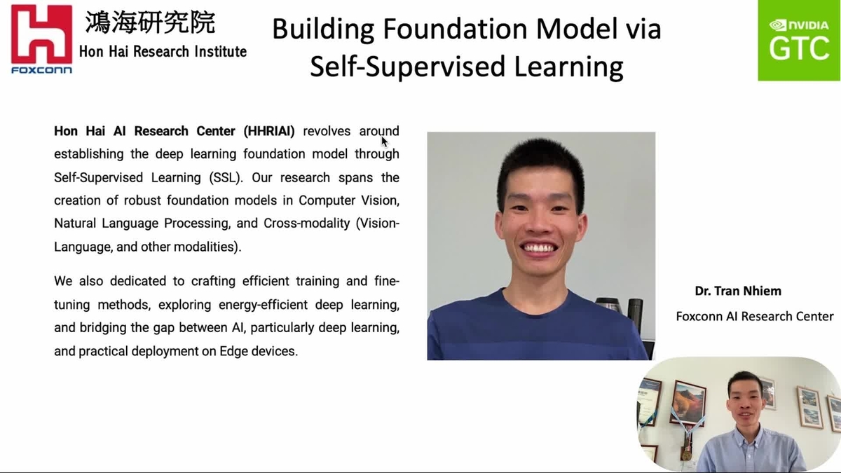 Building a Deep Learning Foundation Model via Self-Supervised Learning ...