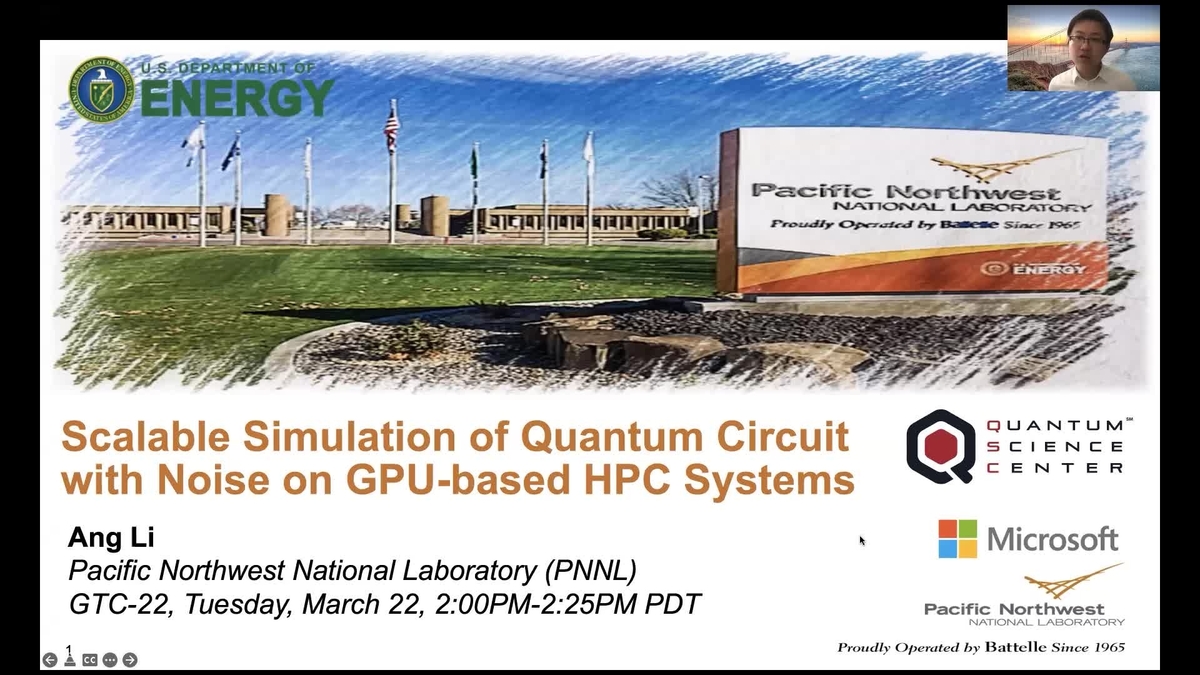Scalable Simulation of Quantum Circuit with Noise on GPU-based HPC Systems | GTC Digital Spring ...