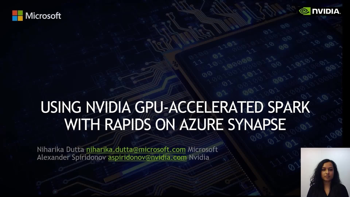 Using Nvidia Gpu Accelerated Spark With Rapids On Azure Synapse Presented By Microsoft Azure