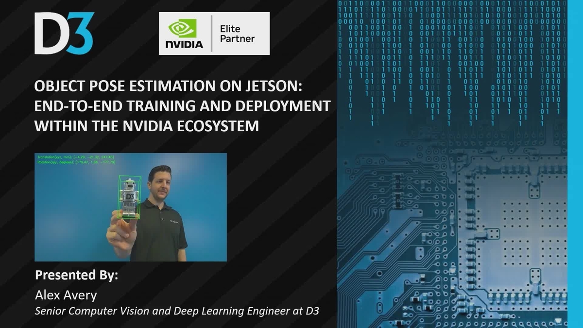 AI-Based 6D Object Pose Estimation on Jetson: End-to-End Training and ...