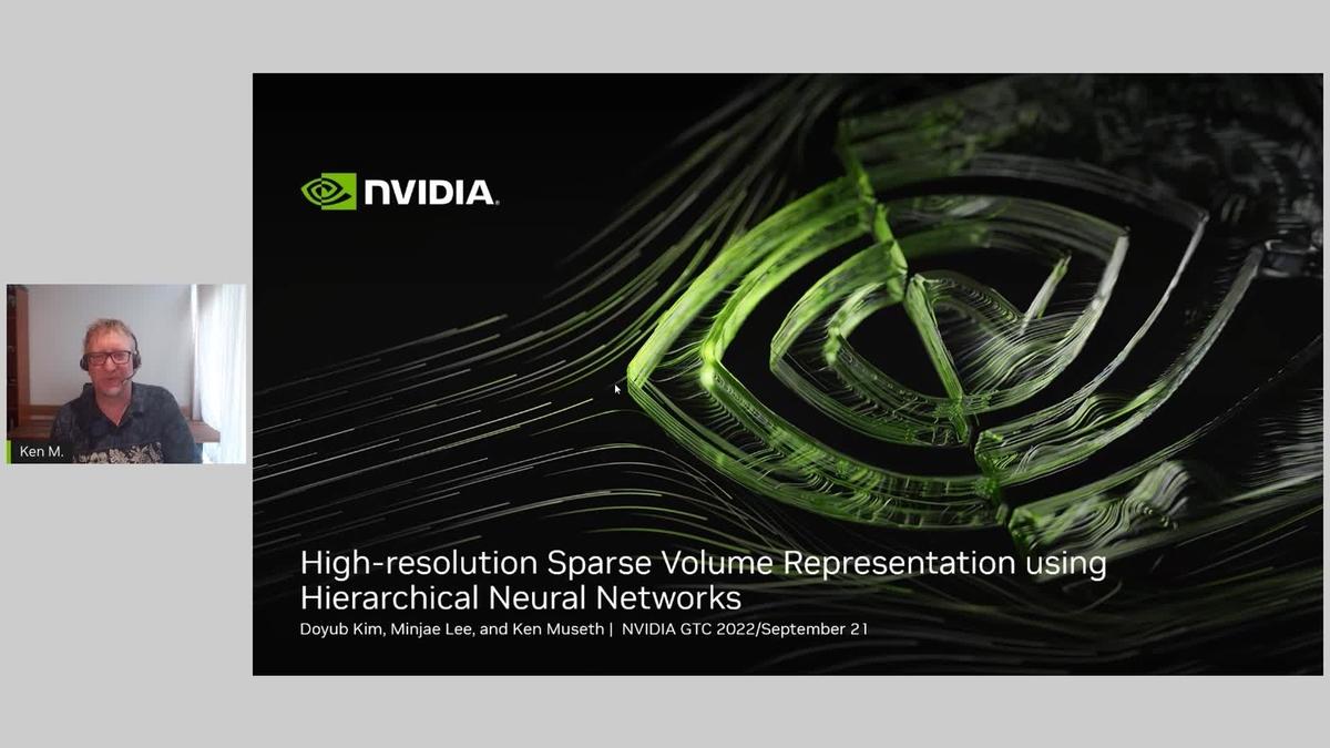High Resolution Sparse Volume Representation Using Hierarchical Neural Network Gtc Digital