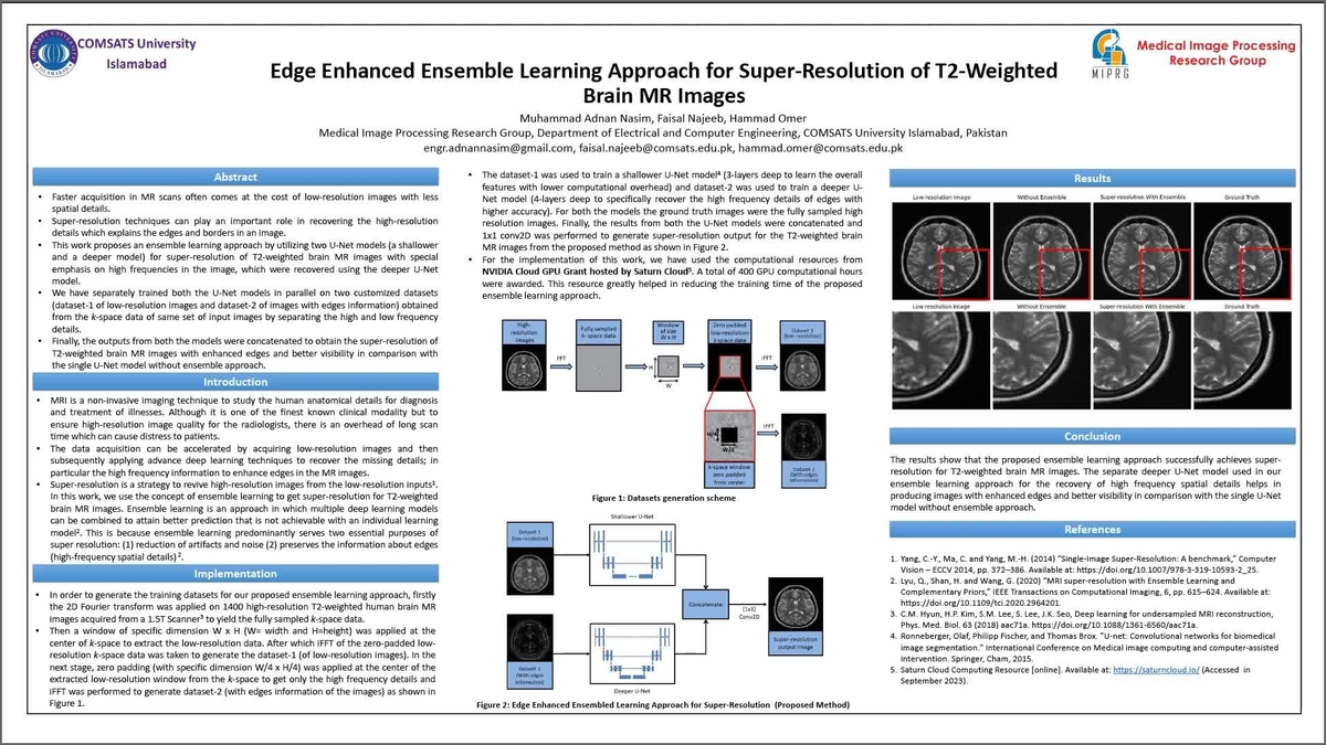 Edge-Enhanced Ensemble Learning Approach for Super-Resolution of T2 ...