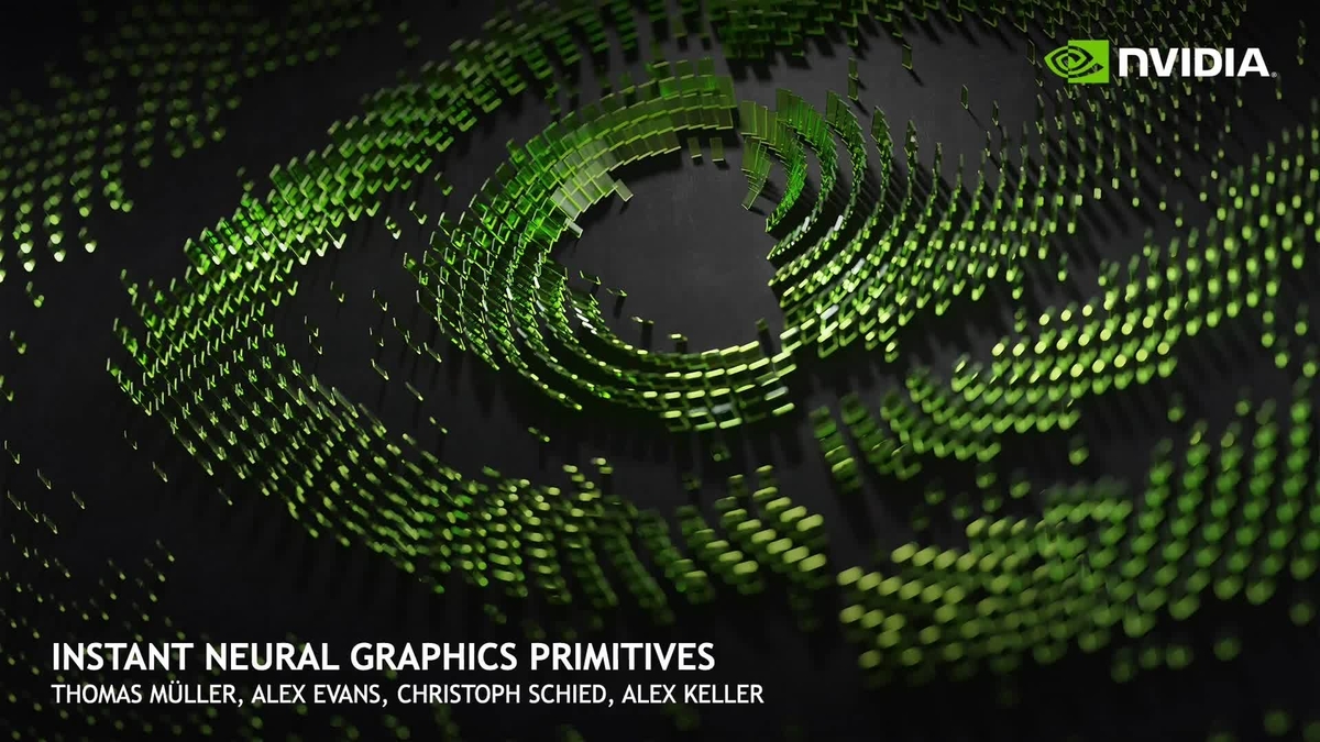 Instant Neural Graphics Primitives S41441 | GTC Digital Spring 2022 ...