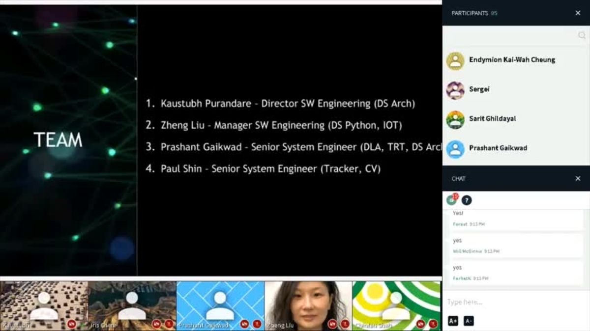 Developing Iva Software Using Nvidia Deepstream Sdk Gtc Digital March