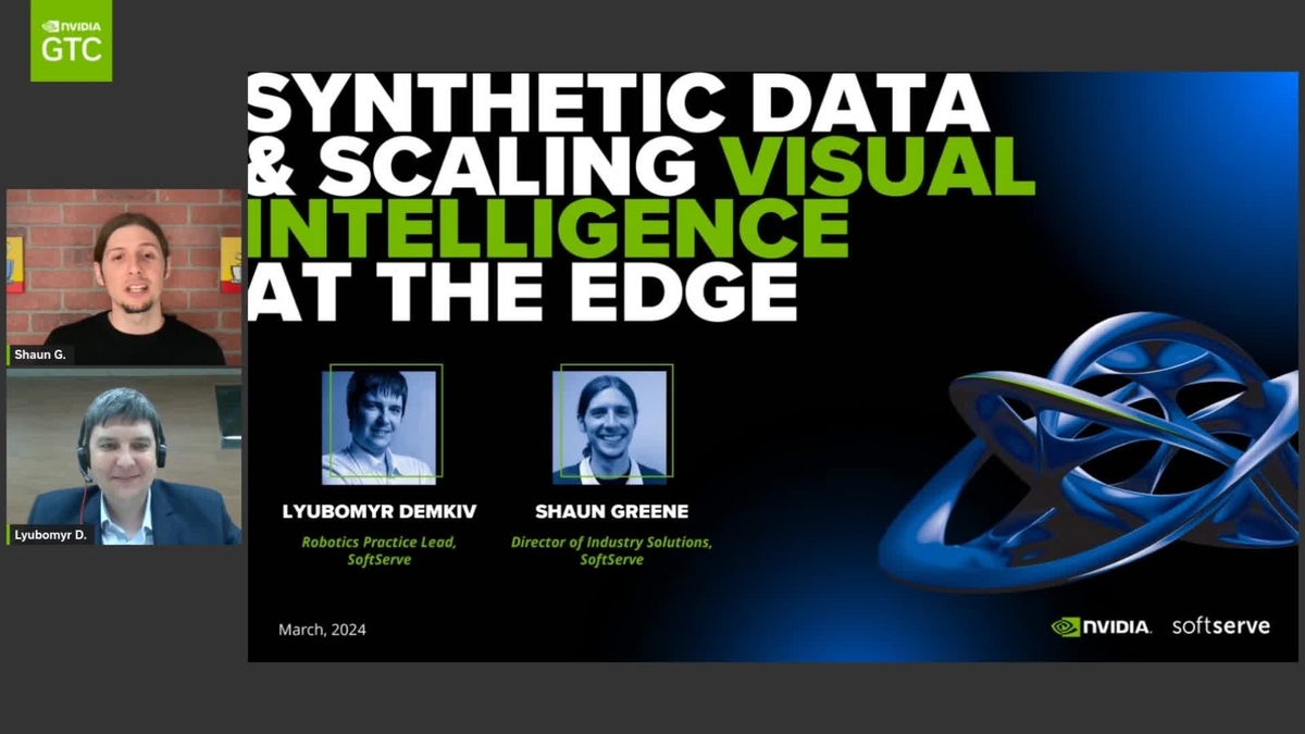 Training With Synthetic Data And Production At The Edge Visual