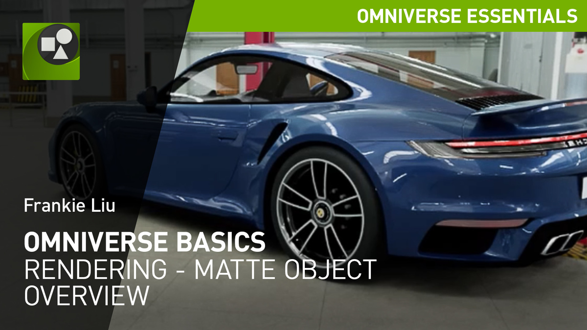 Rendering Matte Objects Overview | Omniverse 2020 | NVIDIA On-Demand