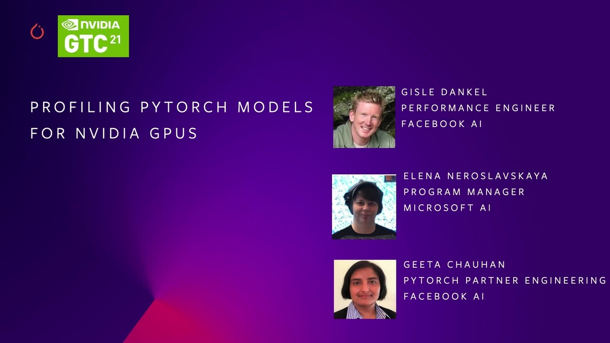 Profiling Pytorch Models For Nvidia Gpus Gtc Digital April 2021 Nvidia On Demand 1265
