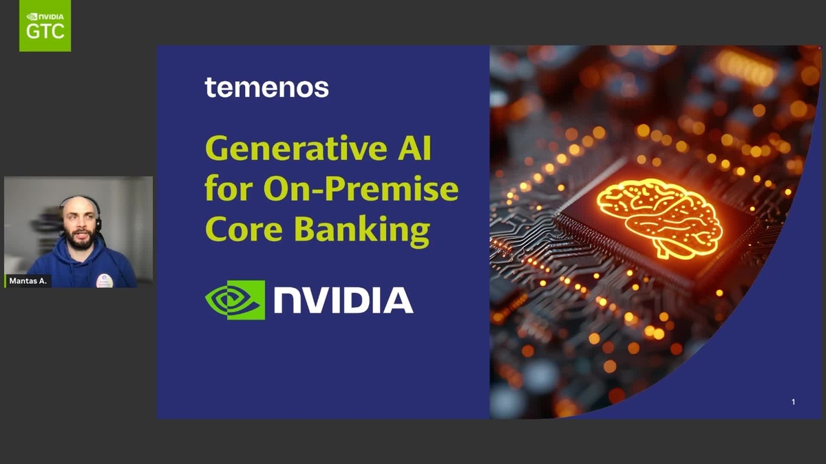 Generative AI for Core Banking S71522 | GTC 2025 | NVIDIA On-Demand