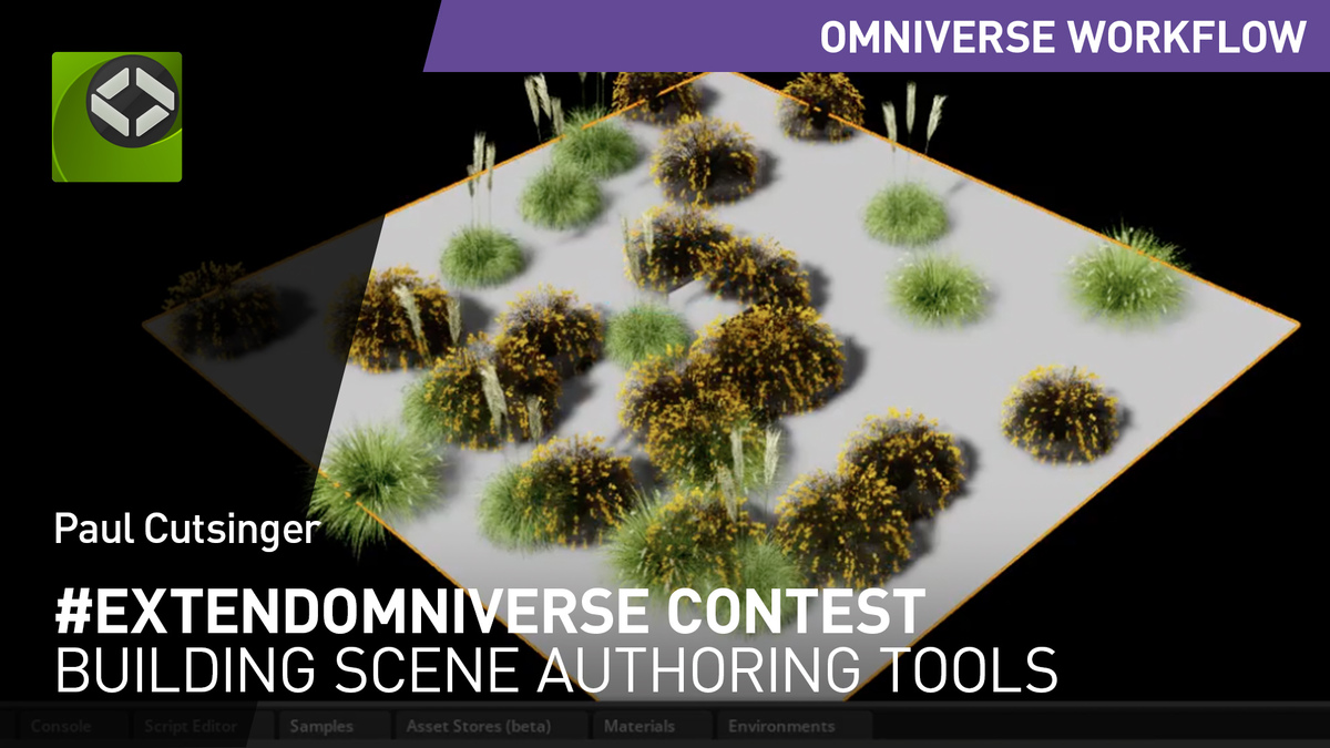 Extendomniverse Contest Building Scene Authoring Tools Omniverse 2020 Nvidia On Demand