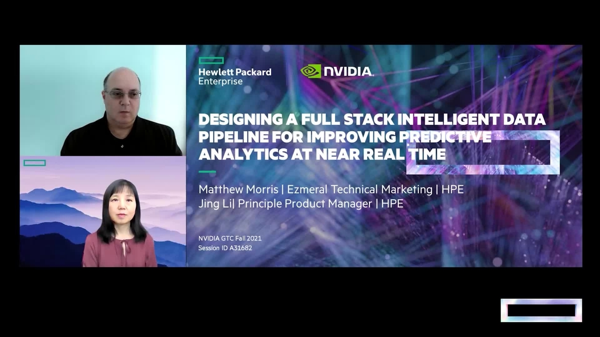 Building Intelligent Data Pipelines For Predictive Analytics With Hpe Ezmeral Presented By