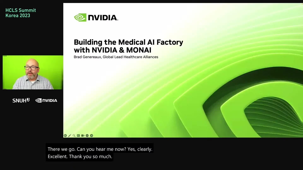 NVIDIA MONAI for Generative AI | HCLS Summit Korea 2023 | NVIDIA On-Demand