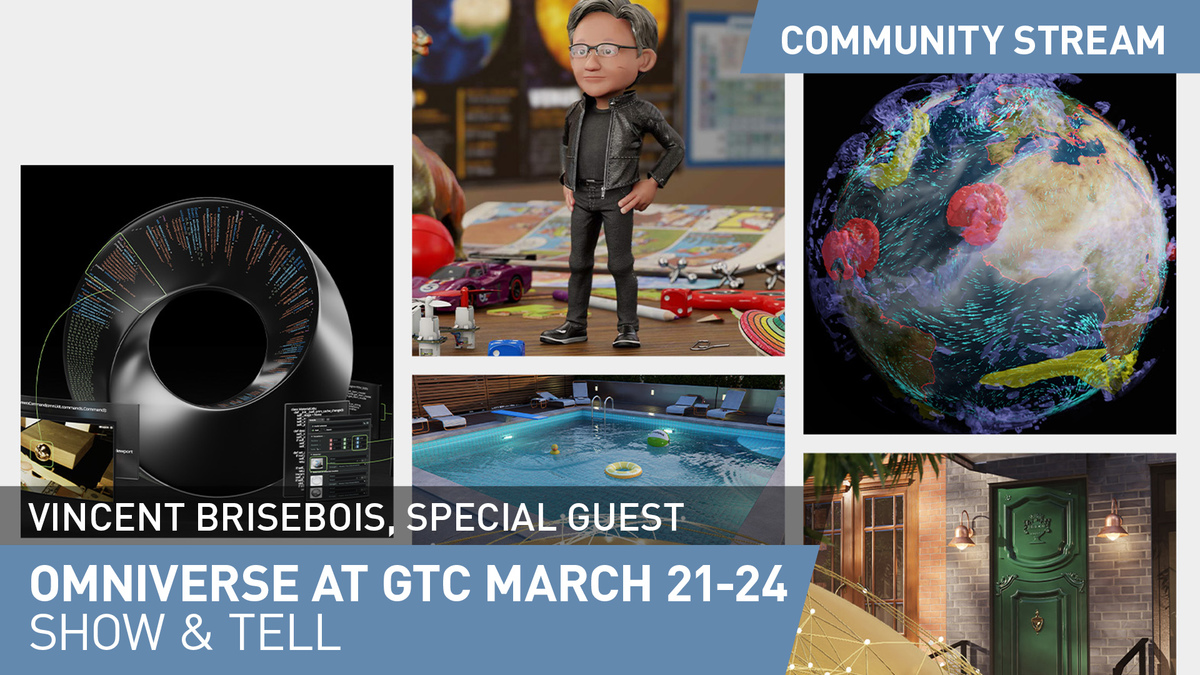 Nvidia Omniverse Stream Omniverse At Gtc March 21 24 Show And Tell Omniverse 2020 Nvidia On