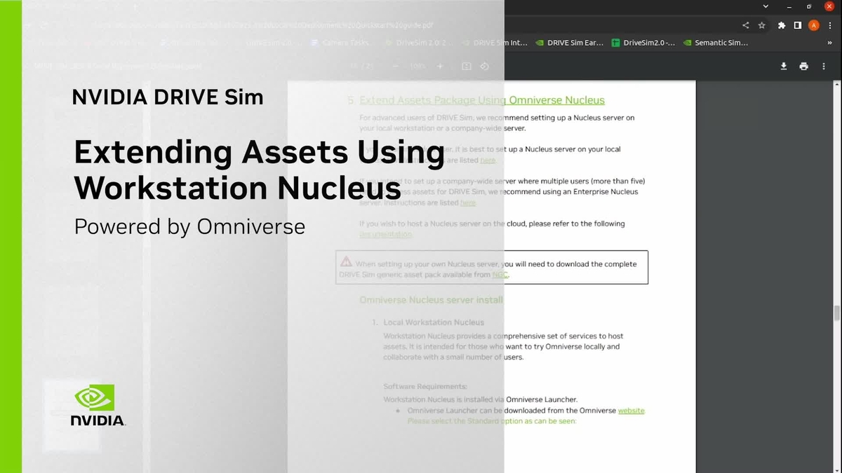 Extending Assets Using Workstation Nucleus | Other 2023 | NVIDIA On-Demand