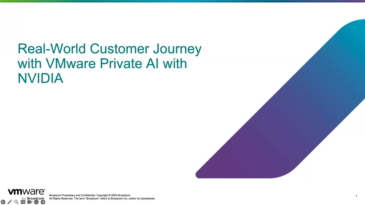 A Technical Deep Dive on the Joint Gen AI Platform VMware Private AI Foundation With NVIDIA ...