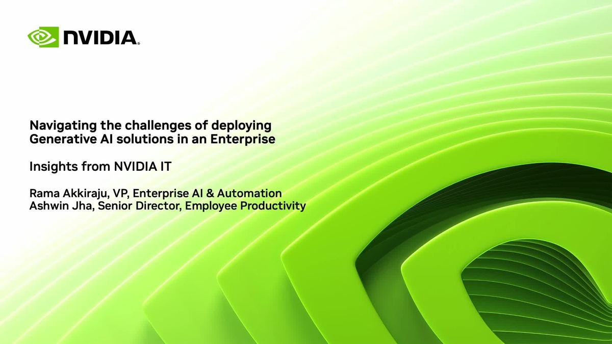 Navigating Generative AI Challenges and Harnessing Potential: Insights from NVIDIA's Enterprise ...